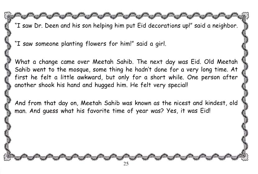 Eid Mubarak, Meetah Sahib! (Fawzia Gilani) Ages 5 to 7+