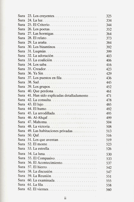 El Cor'an : Spanish Translation of Quran with Original Arabic Text (El ...
