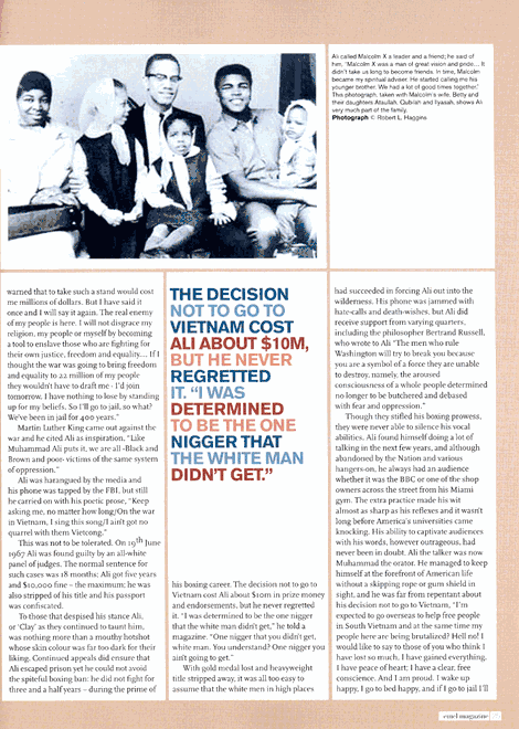 Emel : The Muslim Lifestyle Magazine (Issue 17) Muhammad Ali Sharing ...