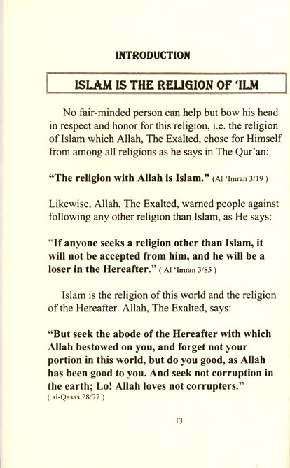 Forty Hadith on the Importance of Knowledge, Learning, and Teaching ...