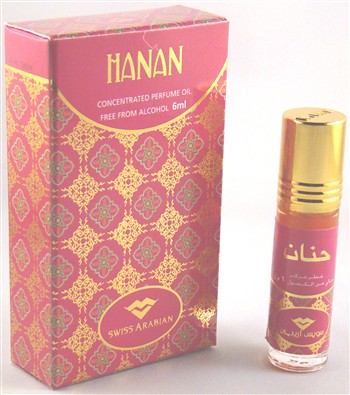 Hanan Attar 8ml Women's Perfume Oil : Free from Alcohol