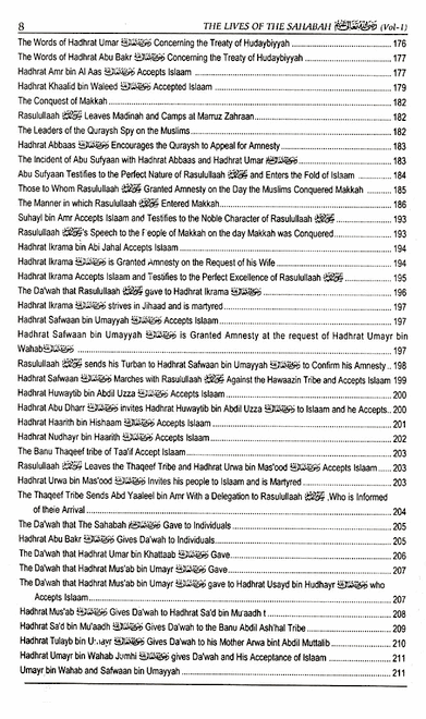 Hayatus Sahaba (The Lives of the Companions of the Prophet) : 3 volume ...