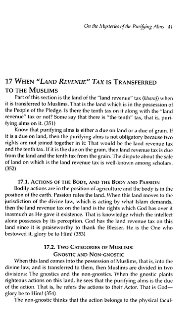 Ibn Arabi on the Mysteries of the Purifying Alms : From the Futuhat al ...