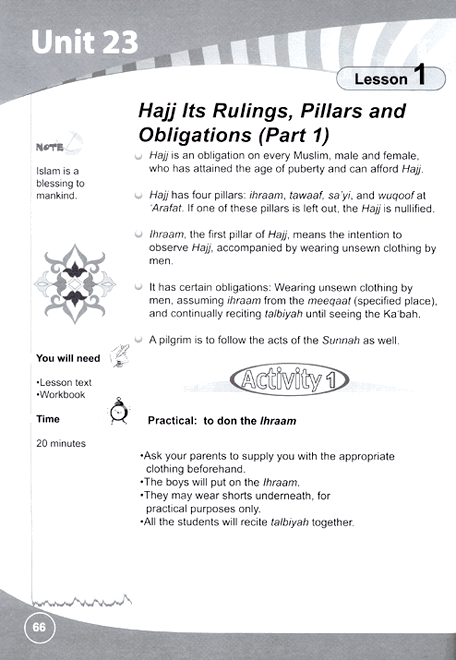 ICO Islamic Studies Textbook: Grade 6, Part 2 (Addae, Ajam, Al-Drouby ...