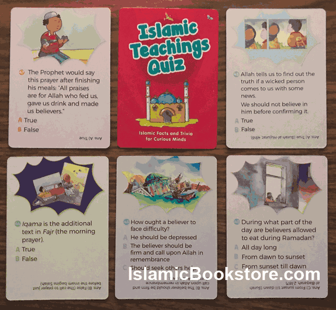 Islamic Quiz Cards : Facts & Trivia for Curious Minds (Set of 6 Packs ...