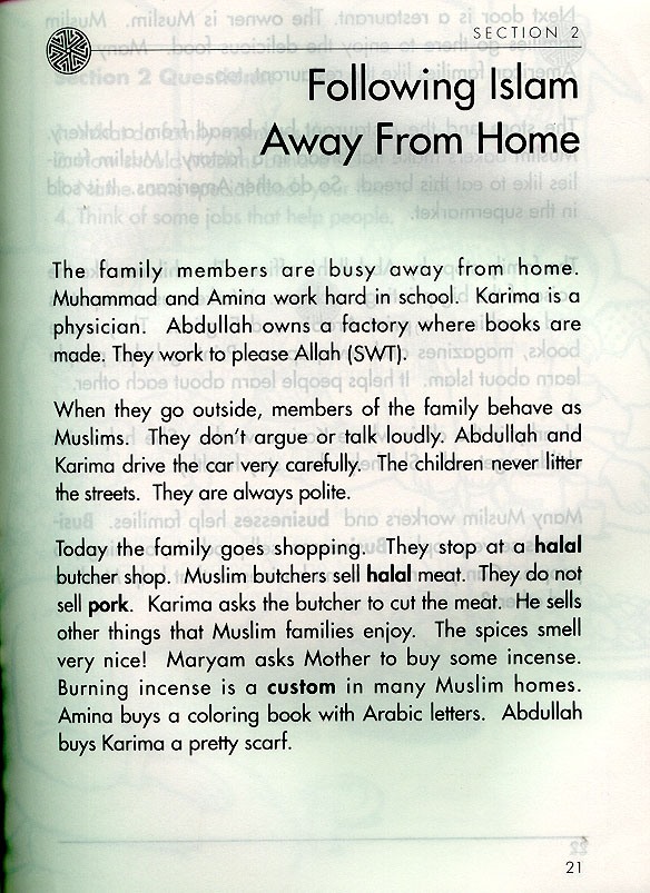 Islamic School Book Grade 2 : Muslims in our Community and Around the ...