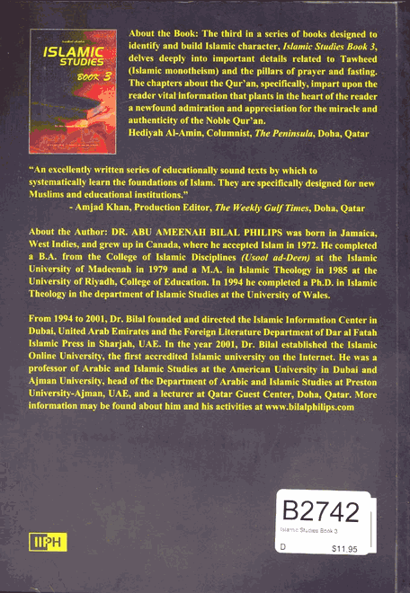 Islamic Studies Book 3 (Dr. Abu Ameenah Bilal Philips)