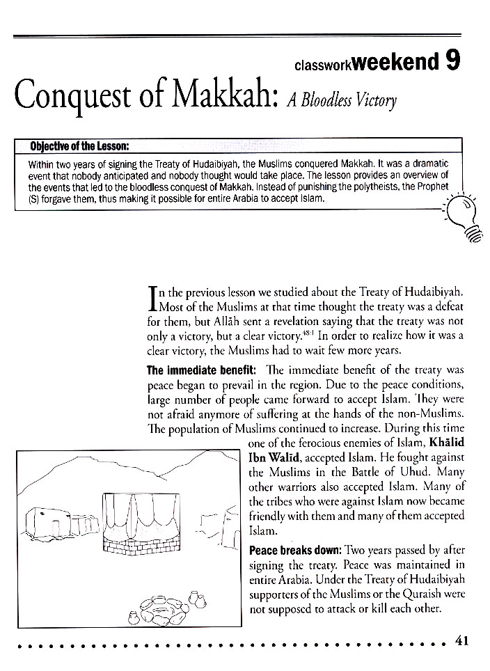 Islamic Studies Level 5 (Weekend Learning School Curriculum)