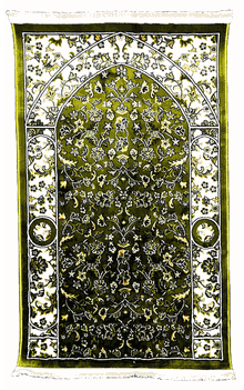 Limited Edition Rawdah al-Sharifah Prayer Rug (Designed in Madinah with ...