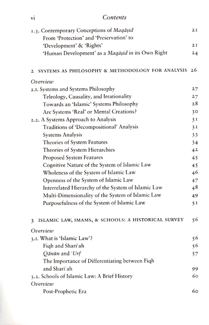 Maqasid al-Shariah as Philosophy of Islamic Law : A Systems Approach ...