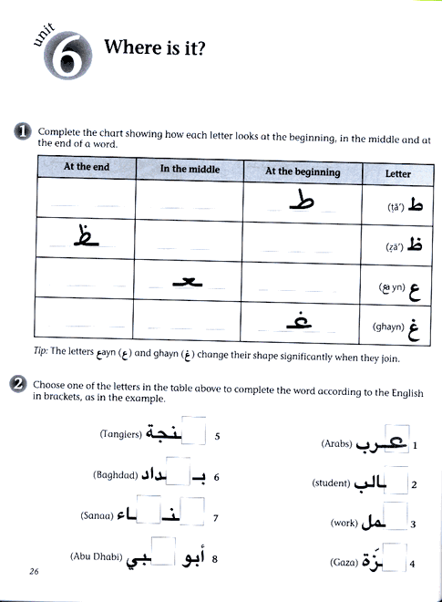 Mastering Arabic 1 Activity Book: Practice for Beginners (Jane Wightwick)