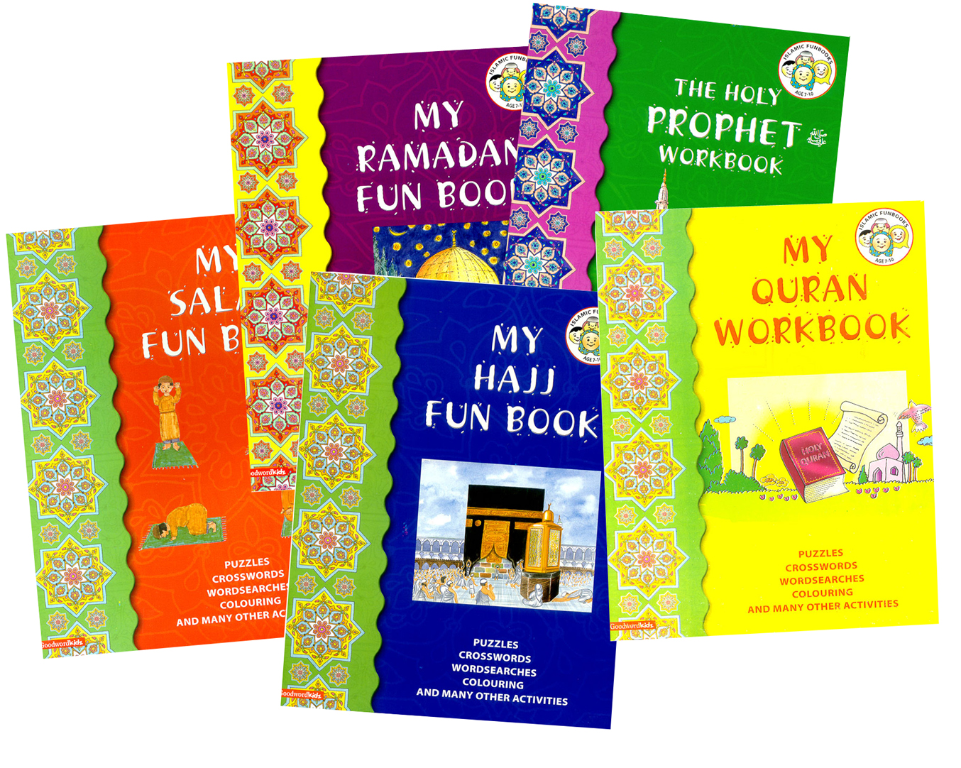 My Islamic Fun Books Box (5 Paperback Books Set) (Tahera Kassamali)