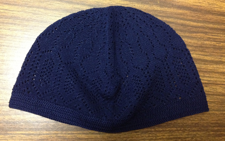 Navy Blue Kufi : Turkish Muslim Islamic Hat Skull cap (One-Size Fits ...