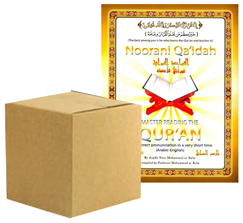 Noorani Qa'idah BOOK ONLY : (Bulk Case of 20 copies) : Master Reading ...