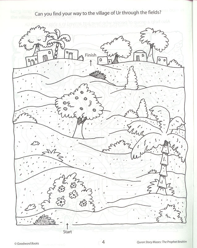 Quran & Sirah Story Mazes (Five Maze Books) Box 2