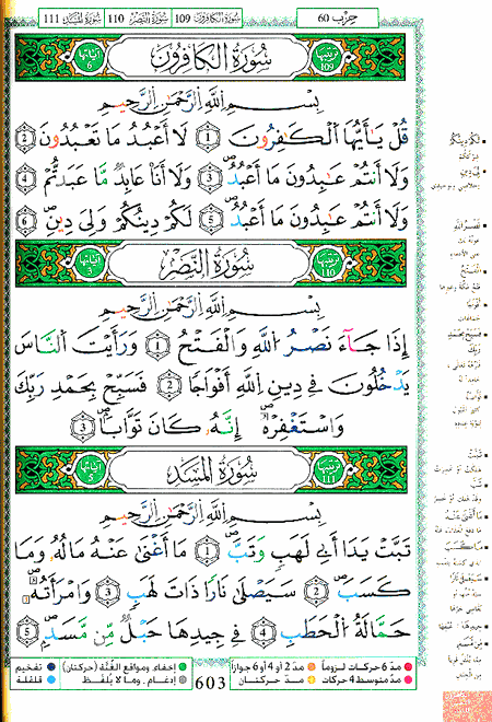 Quran Tajweed - Qaloon Reading - Large Size 7" x 9" (Mushaf al-Tajweed ...