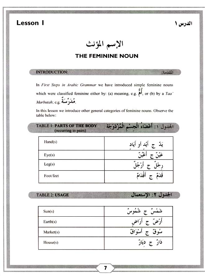 Second Steps in Arabic Grammar (Yasin Mohamed, Muhammed Haron)