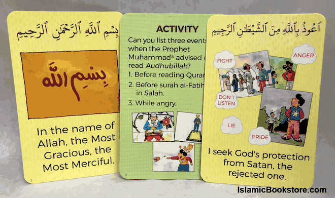 Surah Al-Fatihah Flash Cards (Ages 3+)