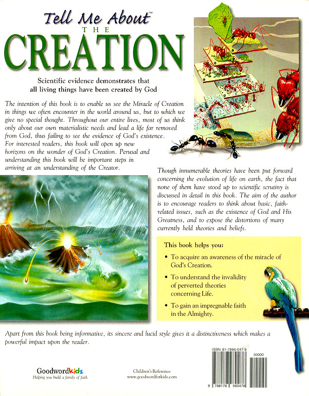 Tell Me About the Creation : Scientific Evidence Demonstrates that All ...