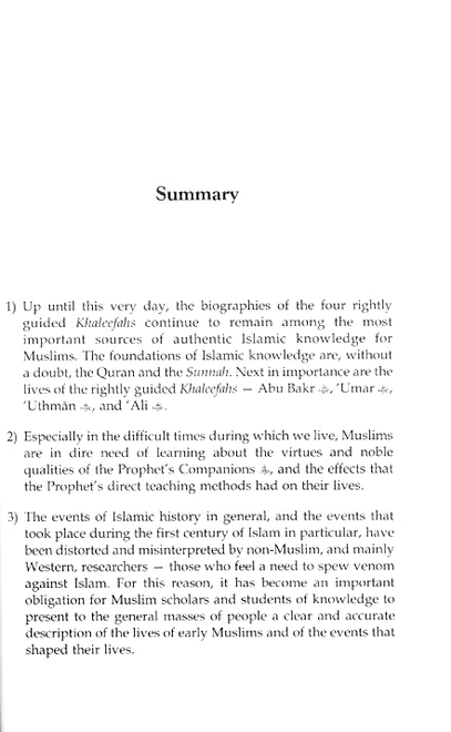 The Biography of Abu Bakr As-Siddeeq (Dr. Ali Muhammad As-Sallaabee)