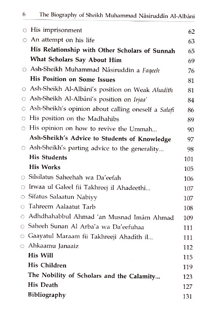 The Biography of Sheikh Muhammad Nasiruddin Al-Albani (Abu Nasir ...