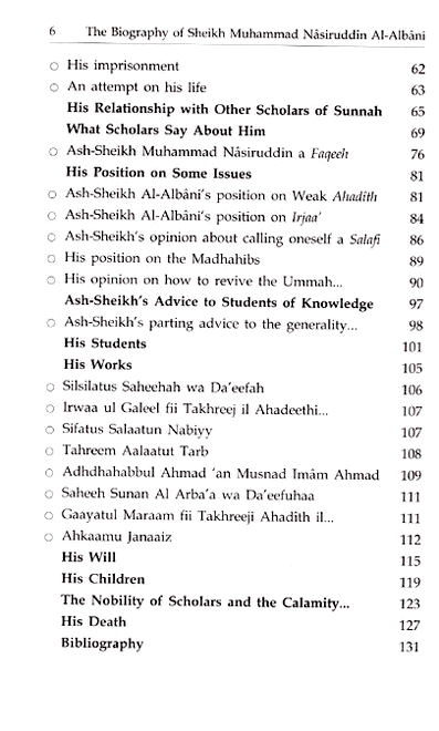 The Biography of Sheikh Muhammad Nasiruddin Al-Albani (Abu Nasir ...
