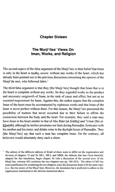 The Book of Faith : English translation of Ibn Taymiyyah's "Kitab al Iman"