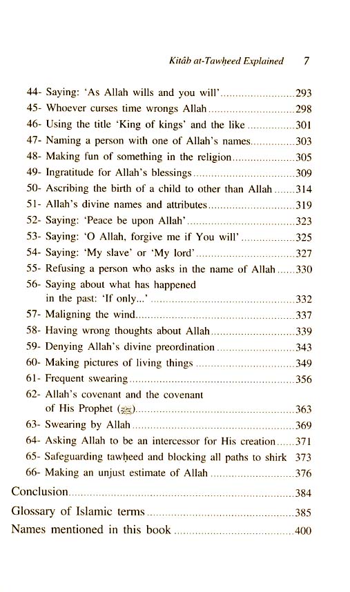 The Book of Tawheed Explained : Kitab At-Tawheed : New and Revised 3rd ...