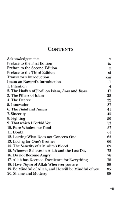 The Complete Forty Hadith : Revised Edition with the Arabic Texts (Imam ...