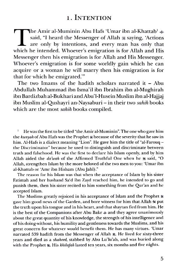 The Complete Forty Hadith : Revised Edition with the Arabic Texts (Imam ...
