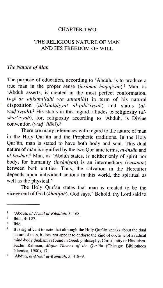 The Educational Philosophy of Al-Shaykh Muhammad ‘Abduh (Ahmad Bazli ...