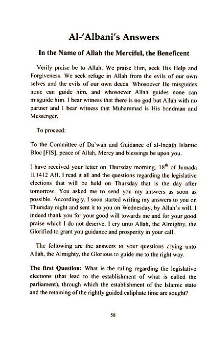 The Fatwas of Imam Al-Albani Regarding Fiqh, Creed and Transactions ...