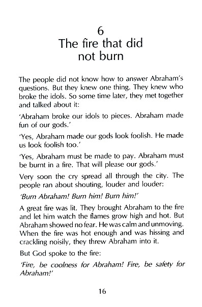 The Fire that Saved : The Story of Prophet Ibrahim (Abraham), peace be ...