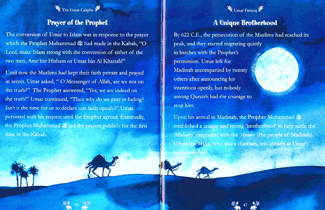 The Great Caliphs (Sr. Nafees Khan, Vinni Rehman, Maria Khan) Ages 8 to 12