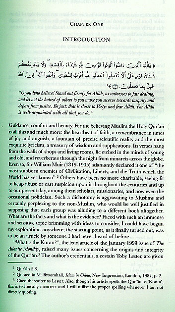 The History of the Qur'anic Text from Revelation to Compilation : A ...