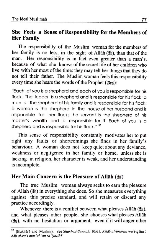 The Ideal Muslimah: The True Islamic Personality of the Muslim Woman as ...