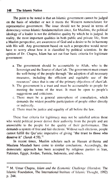 The Islamic Nation: Status & Future of Muslims in the New World Order