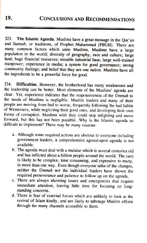 The Islamic Nation: Status & Future of Muslims in the New World Order