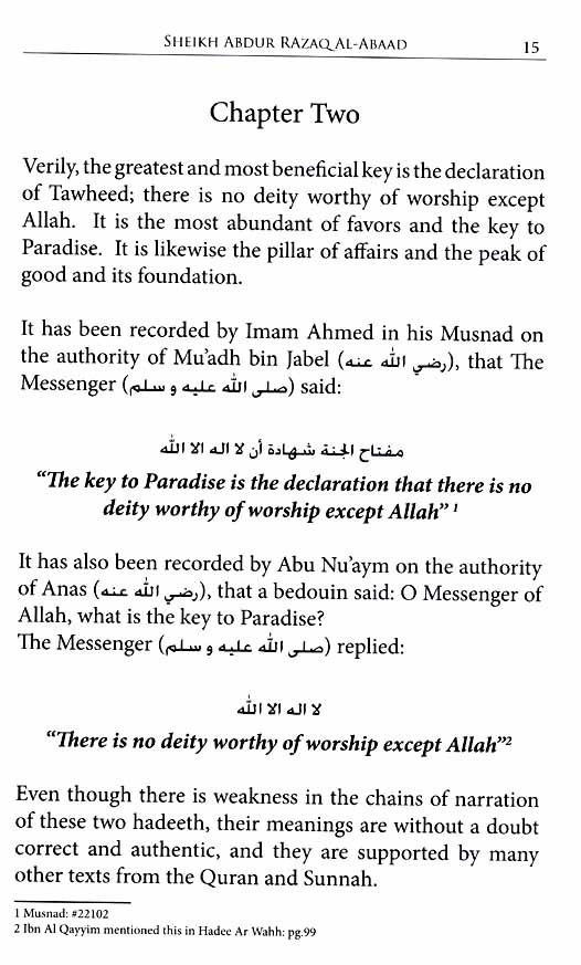 The Keys of Good (Sheikh Abdur Razaq Al Abaad)