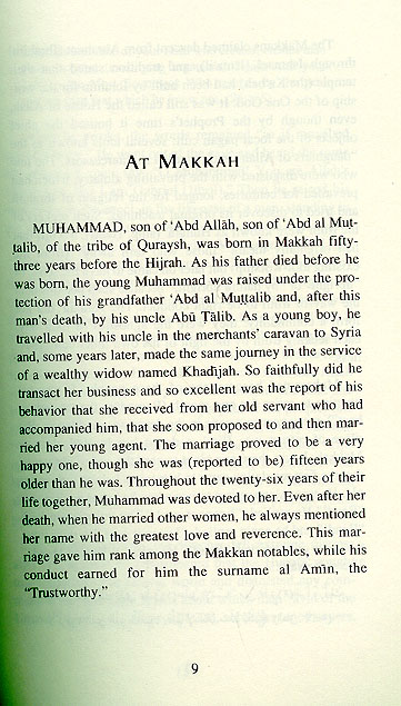 The Life of the Prophet Muhammad (A Brief History)