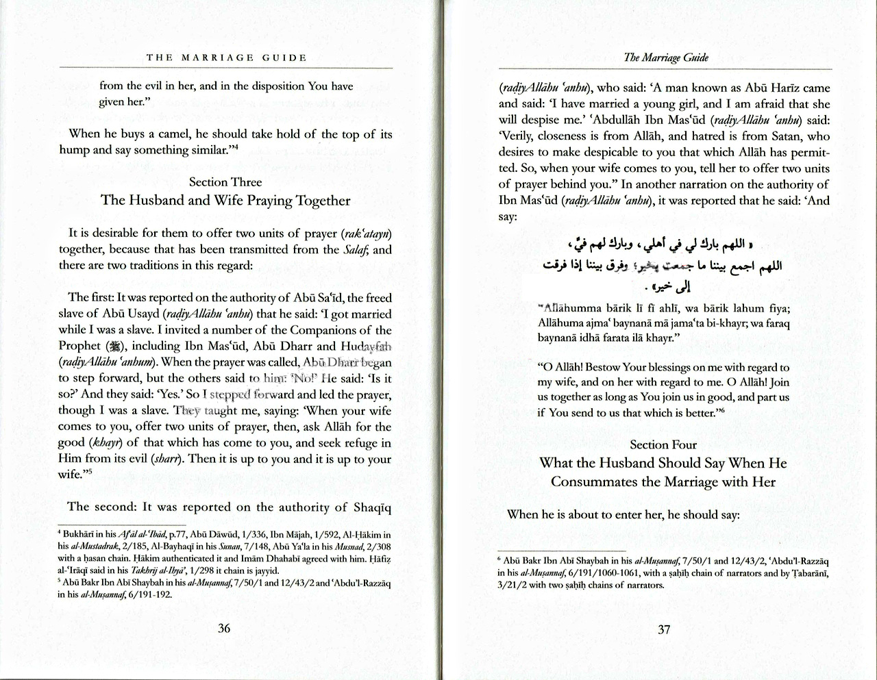 The Marriage Guide According to the Sunnah of the Prophet (pbuh ...