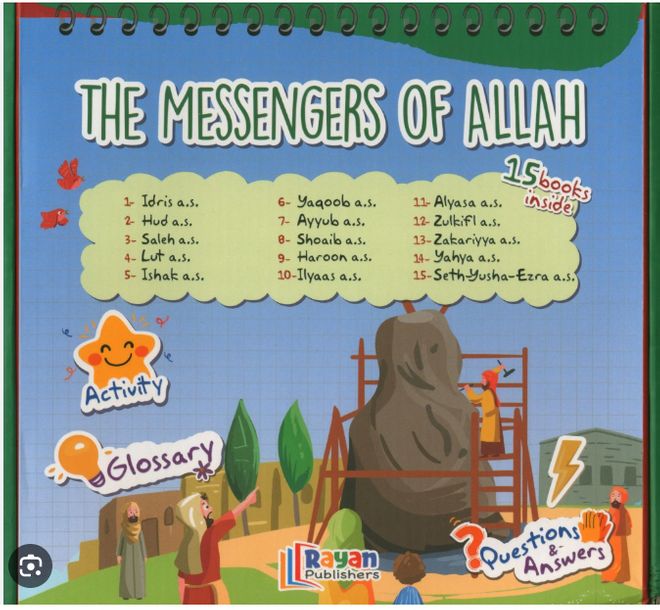 The Messengers of Allah Series : 15 Book Set Including Prophets Idris ...