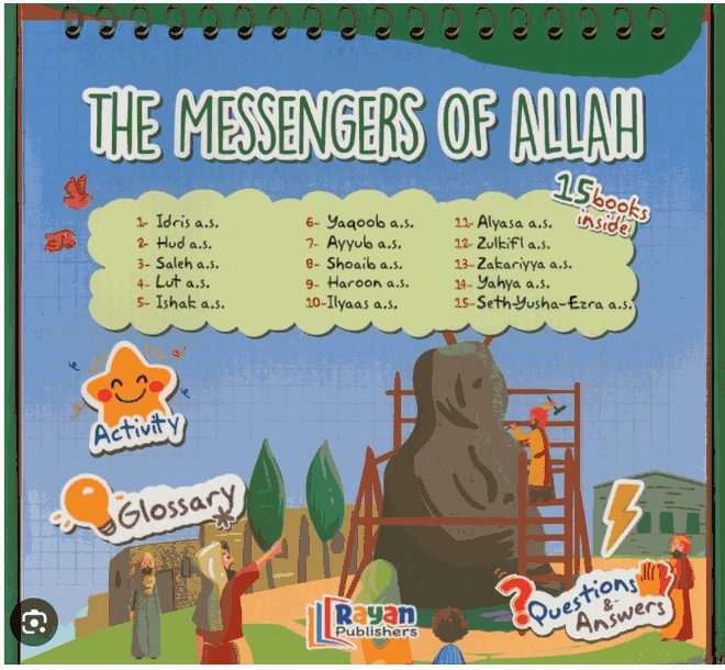 The Messengers of Allah Series : 15 Book Set Including Prophets Idris ...