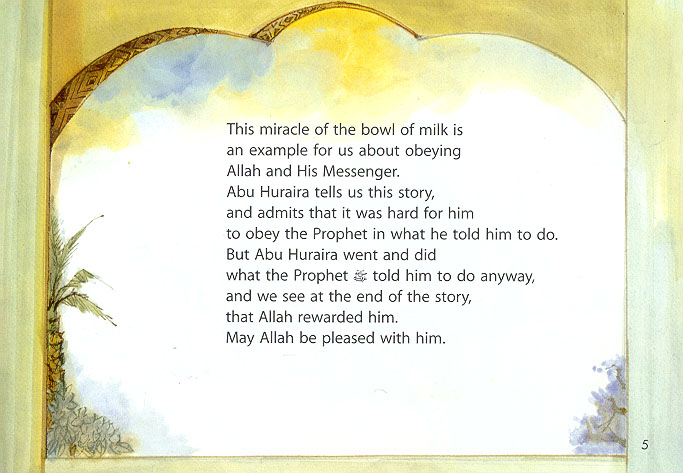 The Miracle of the Bowl of Milk (PB) Prophet Muhammad for Little Hearts