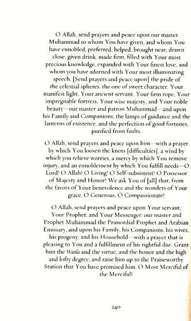 The Muhammadan Litanies : Prayers upon the Prophet Muhammad for ...