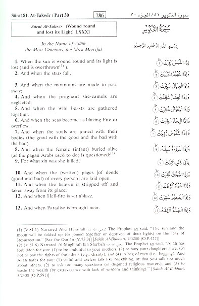 The Noble Qur'an (M. Muhsin Khan, M. Taqi-ud-Din Hilali) : 6" x 9" HB ...