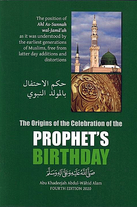 The Origins of the Celebration of the Prophet's Birthday (pocket-size ...