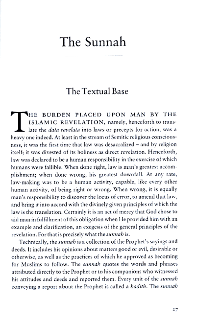 The Qur’an and the Sunnah (Ismail Raji Al-Faruqi and Lois Lamya Al-Faruqi)