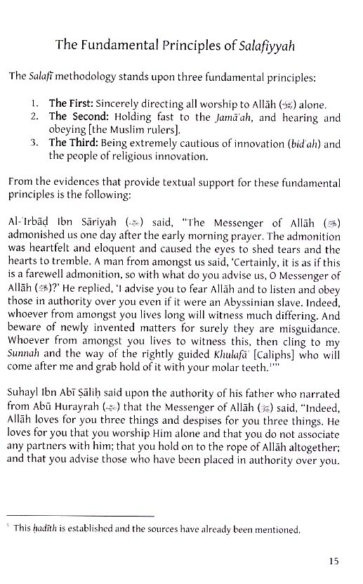 The Salafi Methodology : Its Definition, Distinct Characteristics, and ...