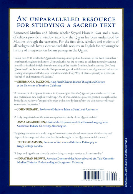 The Study Quran: A New Translation and Commentary (Seyyed Hossein Nasr ...